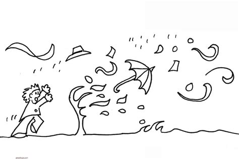 Ветер рисунок карандашом - 67 фото