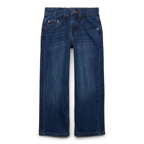 Wonder Nation Relaxed Straight Denim Size 4 16 6 10 Slim And Husky 1