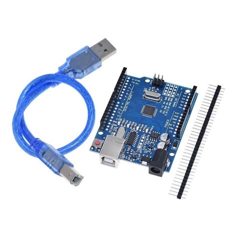 Compatível Arduino Uno R3 Atmega328 Smd Com Cabo Usb Shopee Brasil
