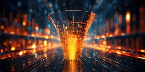 Premium Photo The Significance Of Digital Transformation Data Funnel