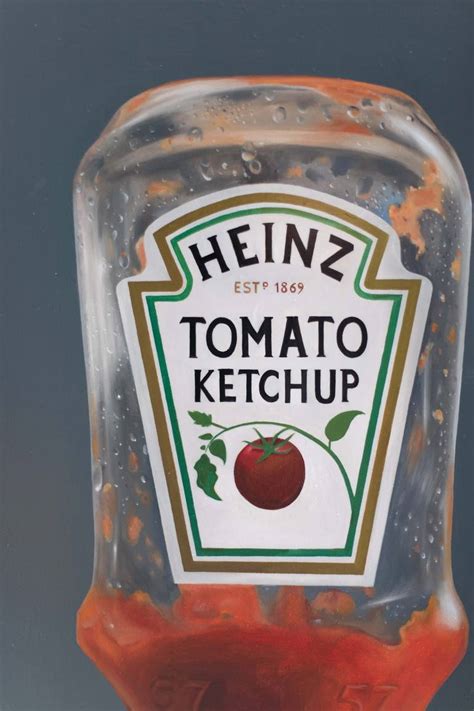 Tomato Ketchup Painting By Gennaro Santaniello Saatchi Art