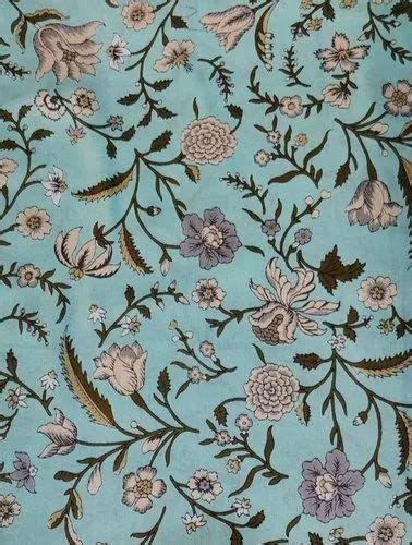 Floral Printed Rayon Fabric Width Inch At Rs Meter In New Delhi ID