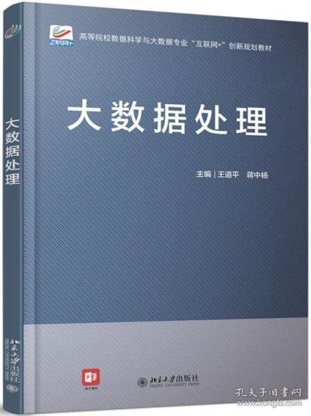 大数据处理 王道平 蒋中杨 孔夫子旧书网