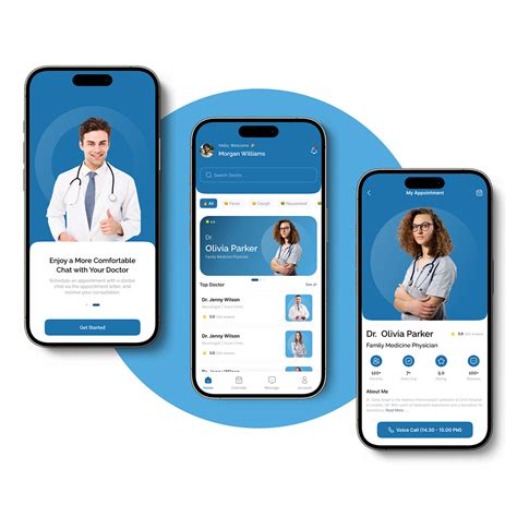 Medical Appointment Mobile App Ui Design Behance