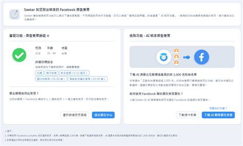 【facebook粉絲專頁】seeker給你更完整的粉專洞察報告 廣告精準受眾 社群x內容 數位行銷精神時光屋