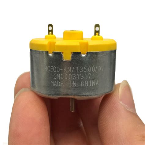 RC500-KN/13500/14440/10600 Carbon Brush Motor DC 6-12V 5500RPM Round ...