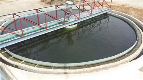 Treatment Capacity 500 M3 Hr Horizontal Flow Solid Contact Clarifiers Water Treatment Industry