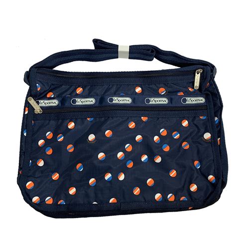 Lesportsac Deluxe Everyday Handbag Beach Ball Play Navy
