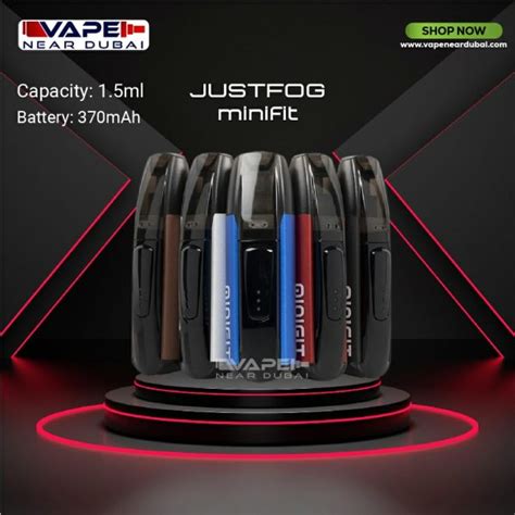 Justfog Minifit S Pod System Vape Kit Dubai Vape Near Dubai