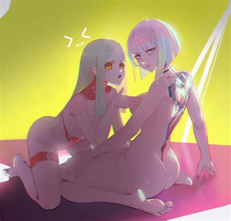 Rebecca And Lucy Cyberpunk And More Drawn By Toxic Toxicv Danbooru
