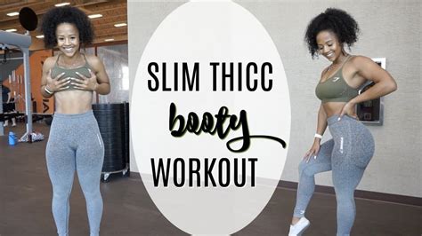 Slim Thicc Booty Workout Glute Activation And Full Workout Youtube