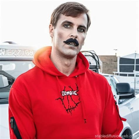 Zombie Transformation In Mark Riddicks 80s Style Stable Diffusion Online