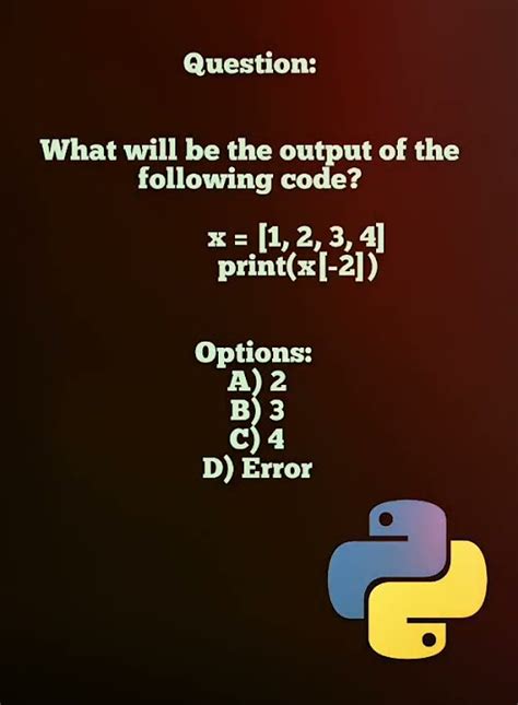 Drop Your Answer In Comments Python Coding Shorts Pythonchallenge