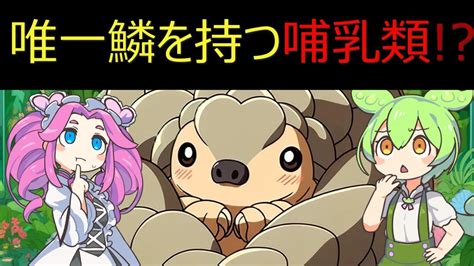 鱗に包まれた謎多き生き物、パンゴリン【ずんだもん解説】 Youtube