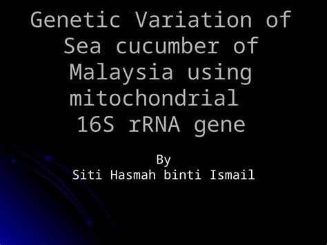 Ppt Proposal Presentation Sea Cucumber Dokumentips
