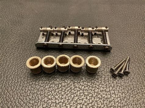 Fender American Jazz Bass V Bridge String Through Body Reverb