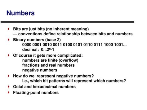 Ppt Computer Organization And Architecture Lecture 5 Computer Arithmetics Powerpoint