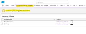 Custom Data Type In LWC Data Table Salesforce Geek