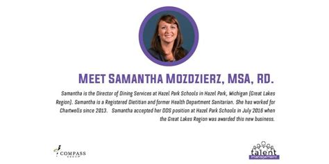 Compass Group Usa On Linkedin Welcome To Associate Spotlights A Blog Series From Compass Group