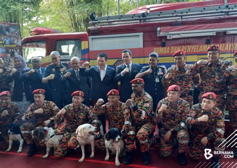 The K9 Unit From Batang Kali Landslide Sar Ops Receives Golden Performance Medals World Of Buzz