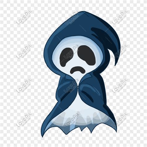 Halloween Devil Ghost Illustration Cartoon Devil Ghost Illustration