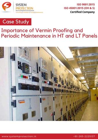 Importance Of Vermin Proofing And Periodic Maintenance In HT And LT Panels By System Protection