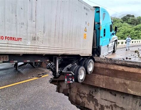 Colapsa Puente Que Conecta La Frontera De Guatemala Con El Salvador