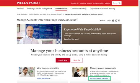 Setting Up User Access In Wells Fargo Bank