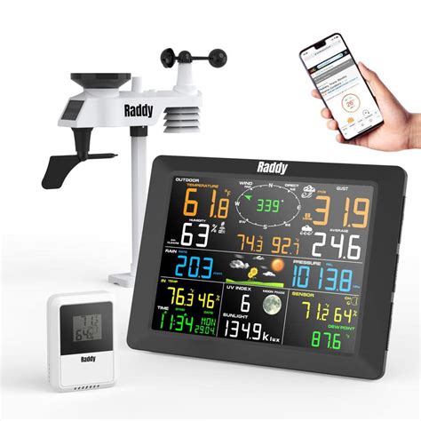 have a question about raddy wf 100c wi fi weather stations with