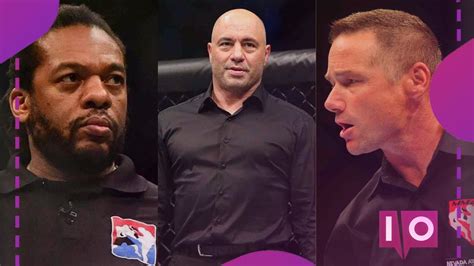 Ufc Commentator Joe Rogan Reveals 3 All Time Top Referees In Mixed