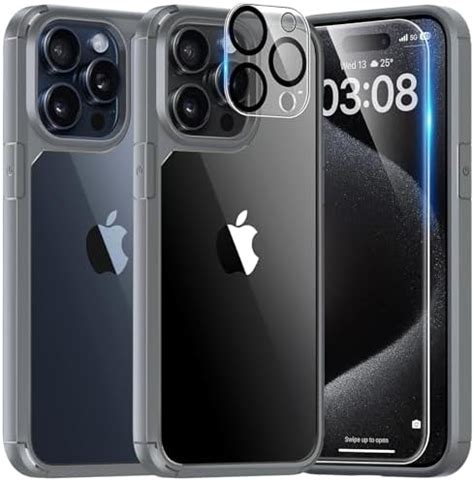 Amazon TAURI 5 In 1 For IPhone 15 Case Not Yellowing With 2X
