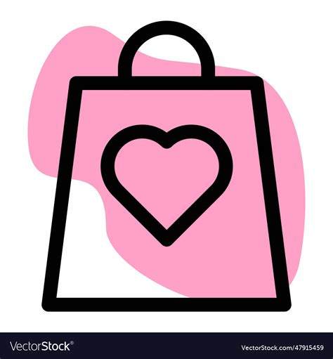 Wishlist Feature Available On Shopping Site Vector Image