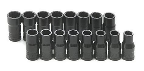 Turbo Socket Set 16pc 1 4″ Dr Saeand Metric Awzhome The Best At