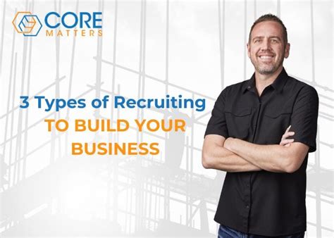 3 Types Of Recruiting To Build Your Business Core Matters