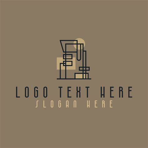 Tall Building Construction Logo Brandcrowd Logo Maker