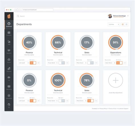 web app design web dashboard app template design