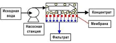 Мембранный фильтр для очистки воды: метод фильтрации мембраной, принцип ...