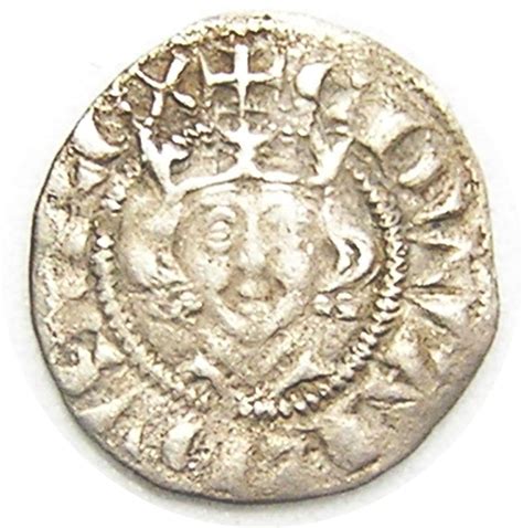 Medieval England King Edward Silver Farthing Class 1c London