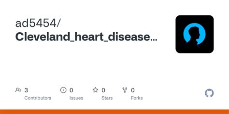GitHub Ad5454 Cleveland Heart Disease Classification