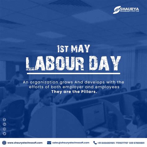 Shaurya Technosoft On Linkedin Labourday Happylabourday