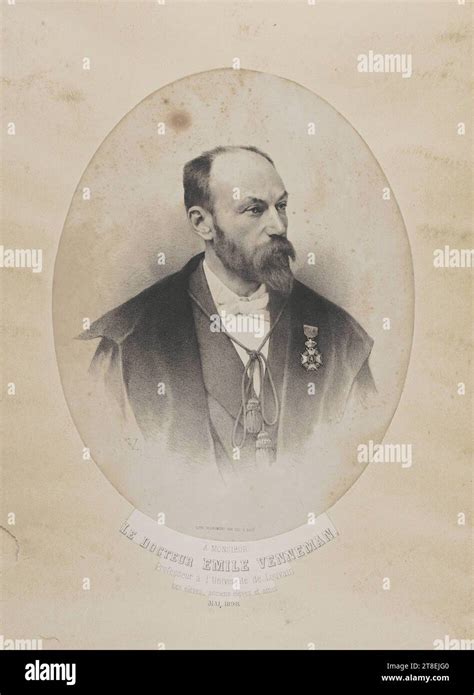 Fvl Monogram Lith Florimond Van Loo In Gand To Monsieur Emile Venneman Professor L His