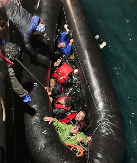 Death Toll In Migrants Boat Horror Could Rise From Four Daily Mail Online