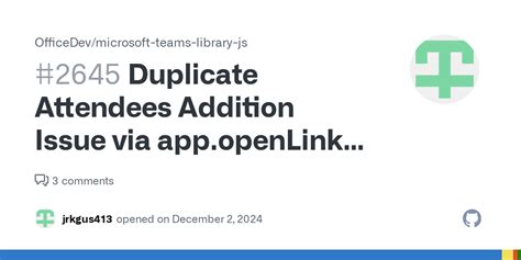 Duplicate Attendees Addition Issue Via Appopenlink Url On Pc And