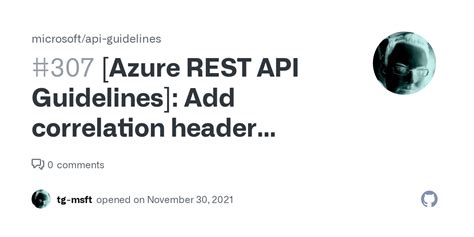 Azure REST API Guidelines Add Correlation Header Guidance Issue Microsoft Api