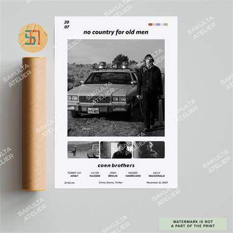 No Country Old Men Etsy
