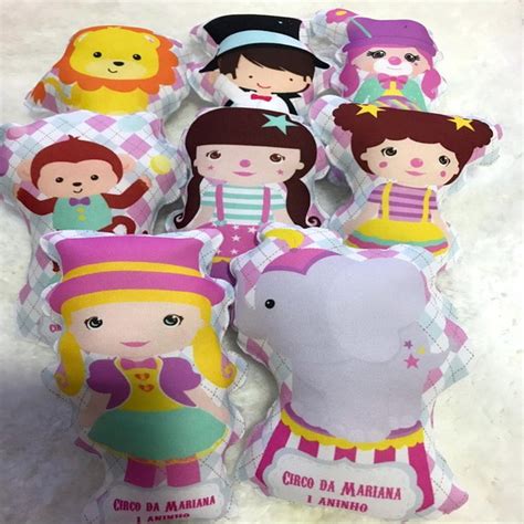 Almofadas Circo Rosa Elo7 Produtos Especiais