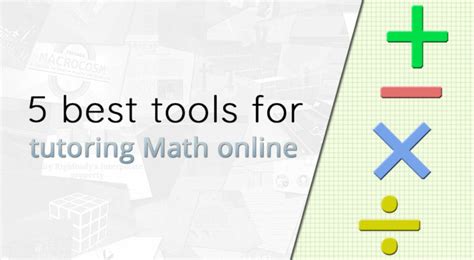 Best Tools For Tutoring Math Online Terresquall Blog