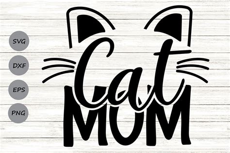 Cat Mom Svg Fur Mom Svg Pet Mom Svg Cat Mama Svg Cat Lover Svg By