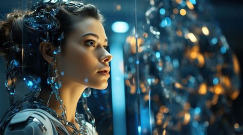 Premium Ai Image Artificial Intelligence And Robotics Innovation In