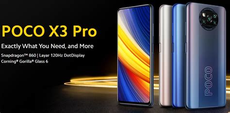 Spesifikasi Harga Xiaomi Poco X3 Pro Di Indonesia 2025
